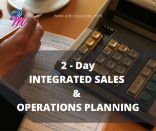 Integrated Sales & Operations Planning – PM eSchool