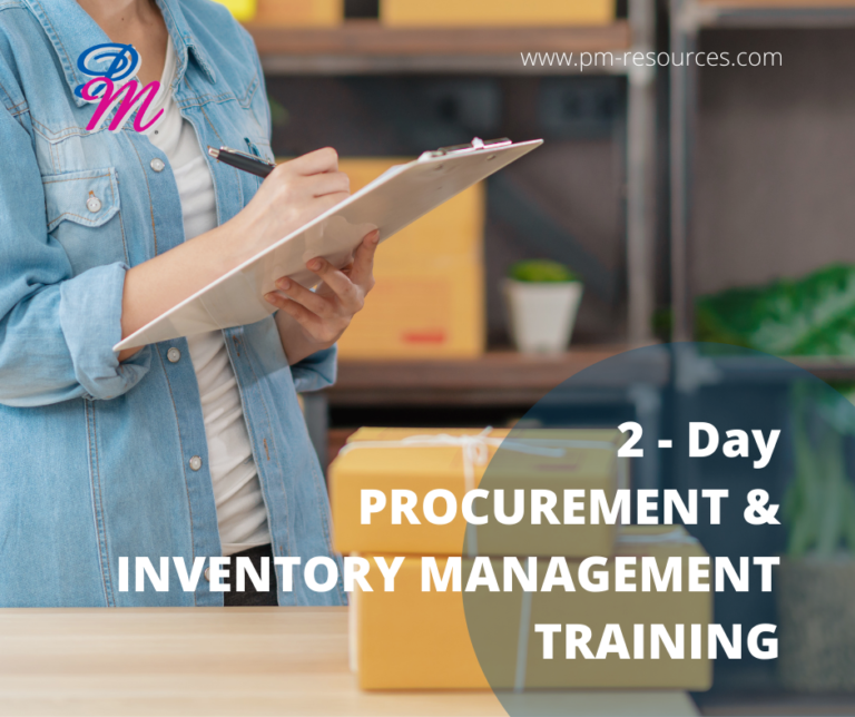 Procurement & Inventory Management Training – PM eSchool