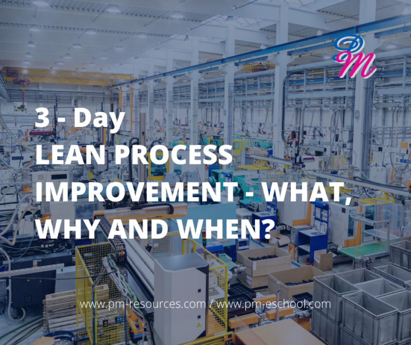 Lean Process Improvement – What, Why and When? – PM eSchool