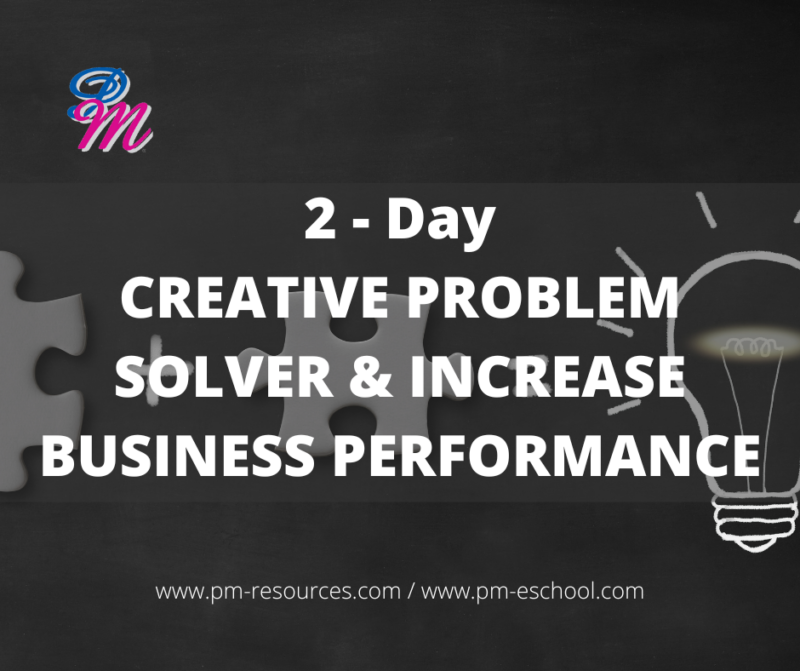 Creative Problem Solver & Increase Business Performance – PM eSchool
