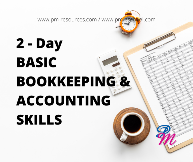 Basic Bookkeeping & Accounting Skills – PM eSchool