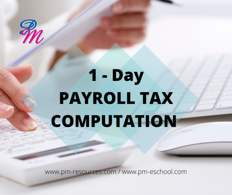 Payroll Tax Computation – PM eSchool