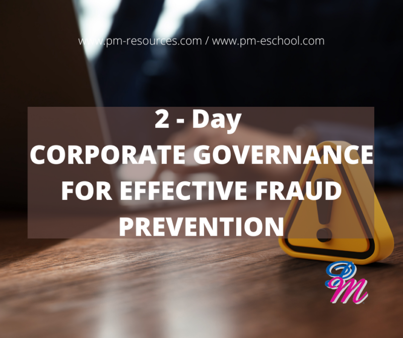 Corporate Governance for Effective Fraud Prevention – PM eSchool