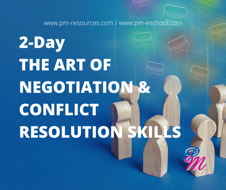 The Art of Negotiation and Conflict Resolution Skills – PM eSchool