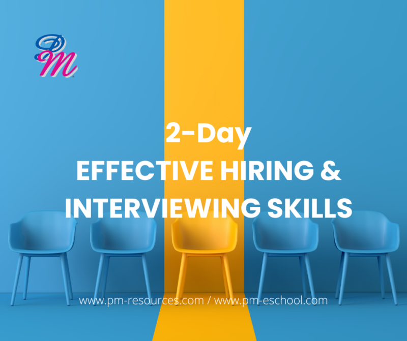 Effective Hiring & Interviewing Skills – PM eSchool